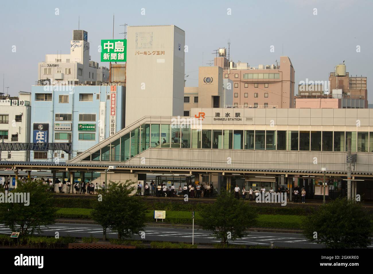 Shimizu Railway Station, Shimizu, Japan Stock Photo - Alamy