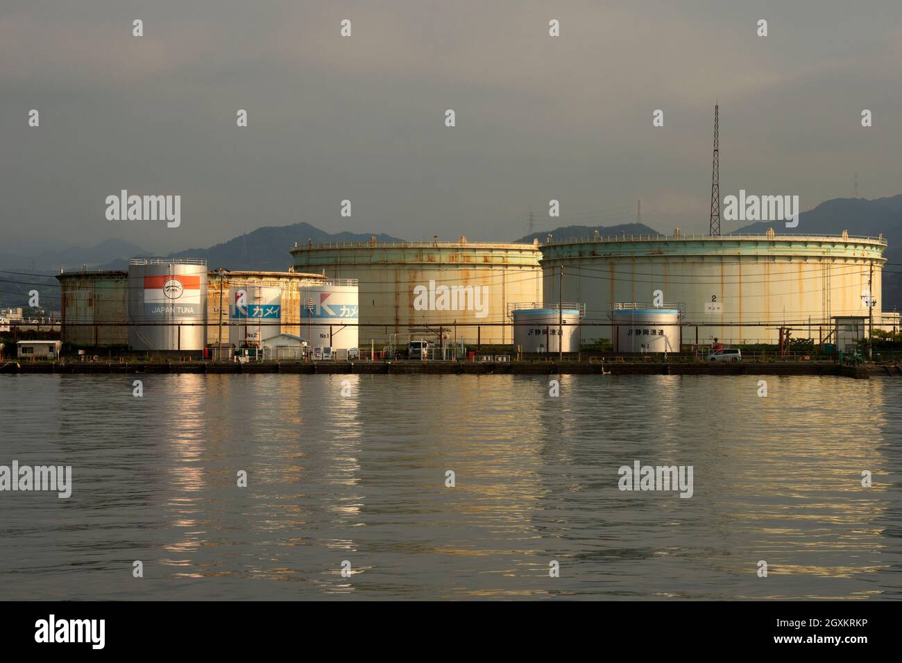 Tuna Processing and Storage Facility in the port of Shizuoka, Japan ...