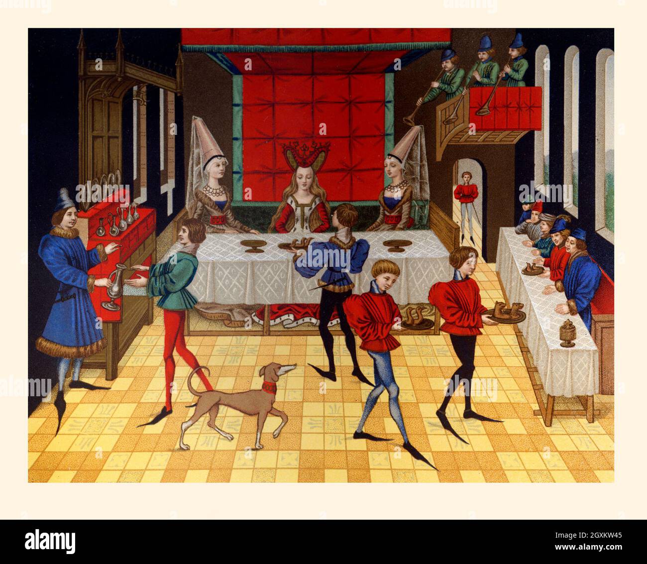 Servants table hi-res stock photography and images - Alamy