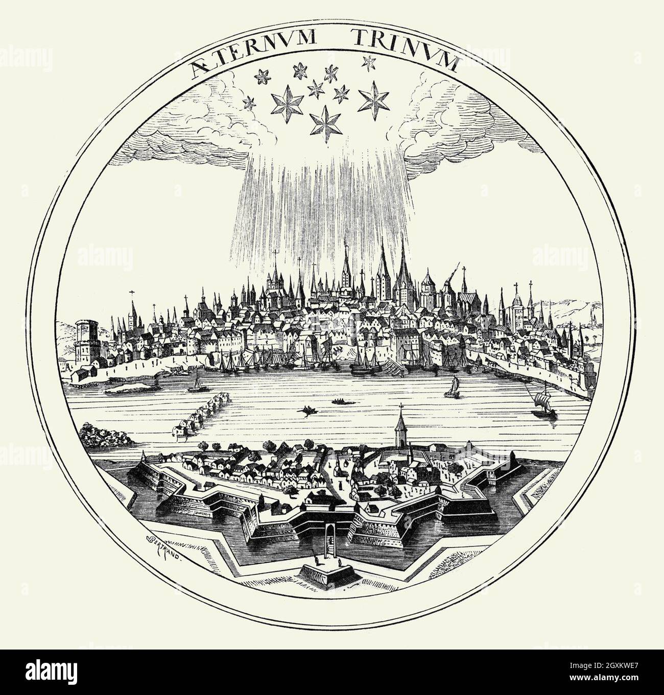 Map of cologne hi-res stock photography and images - Alamy