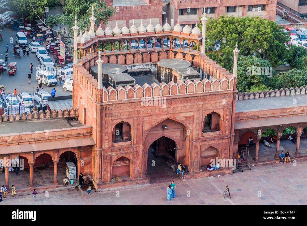 Jama masjid delhi aerial hi-res stock photography and images - Alamy