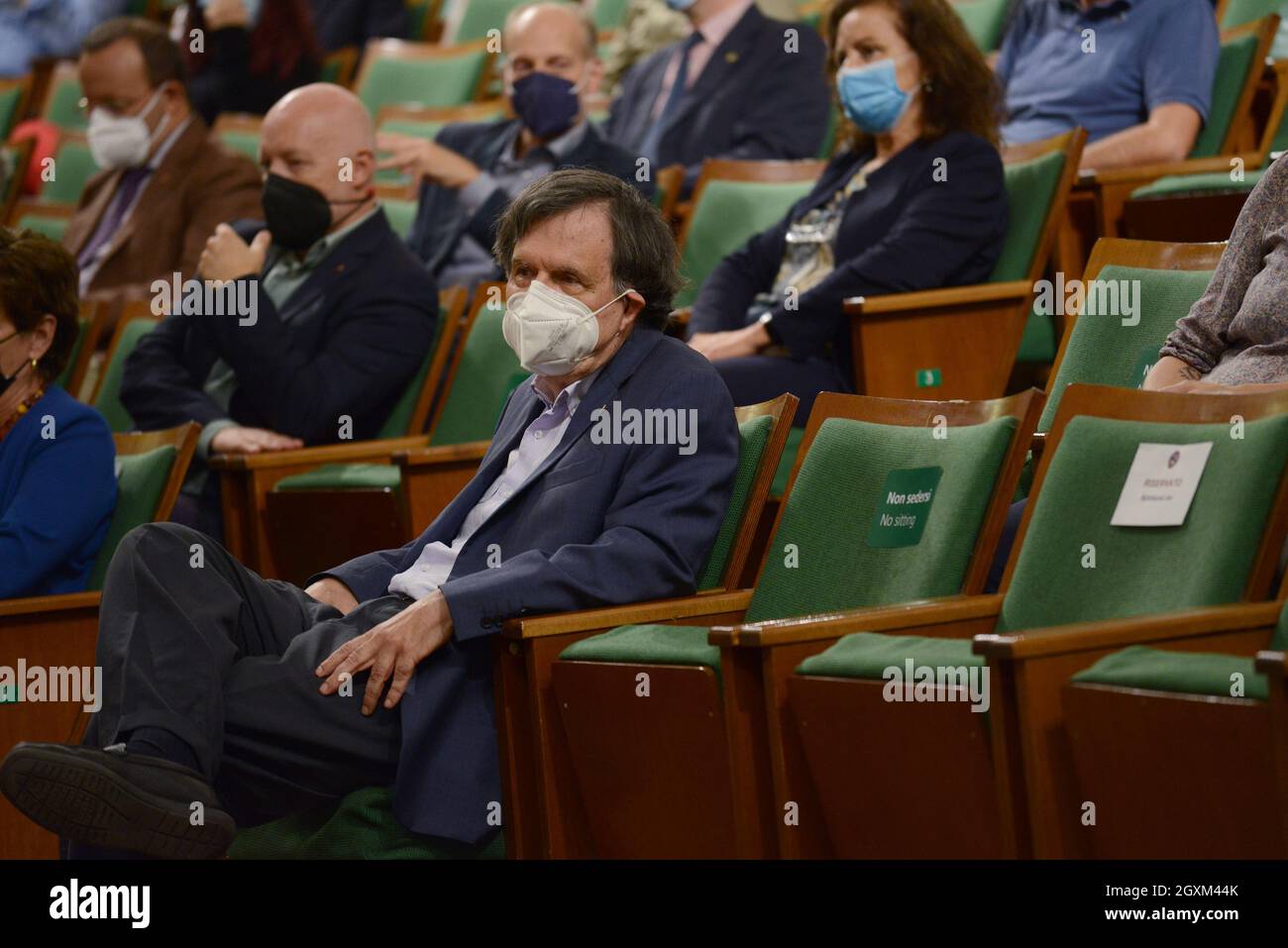 Rome, Italy. 05th Oct, 2021. Giorgio Parisi, Nobel Prize in Physics ...