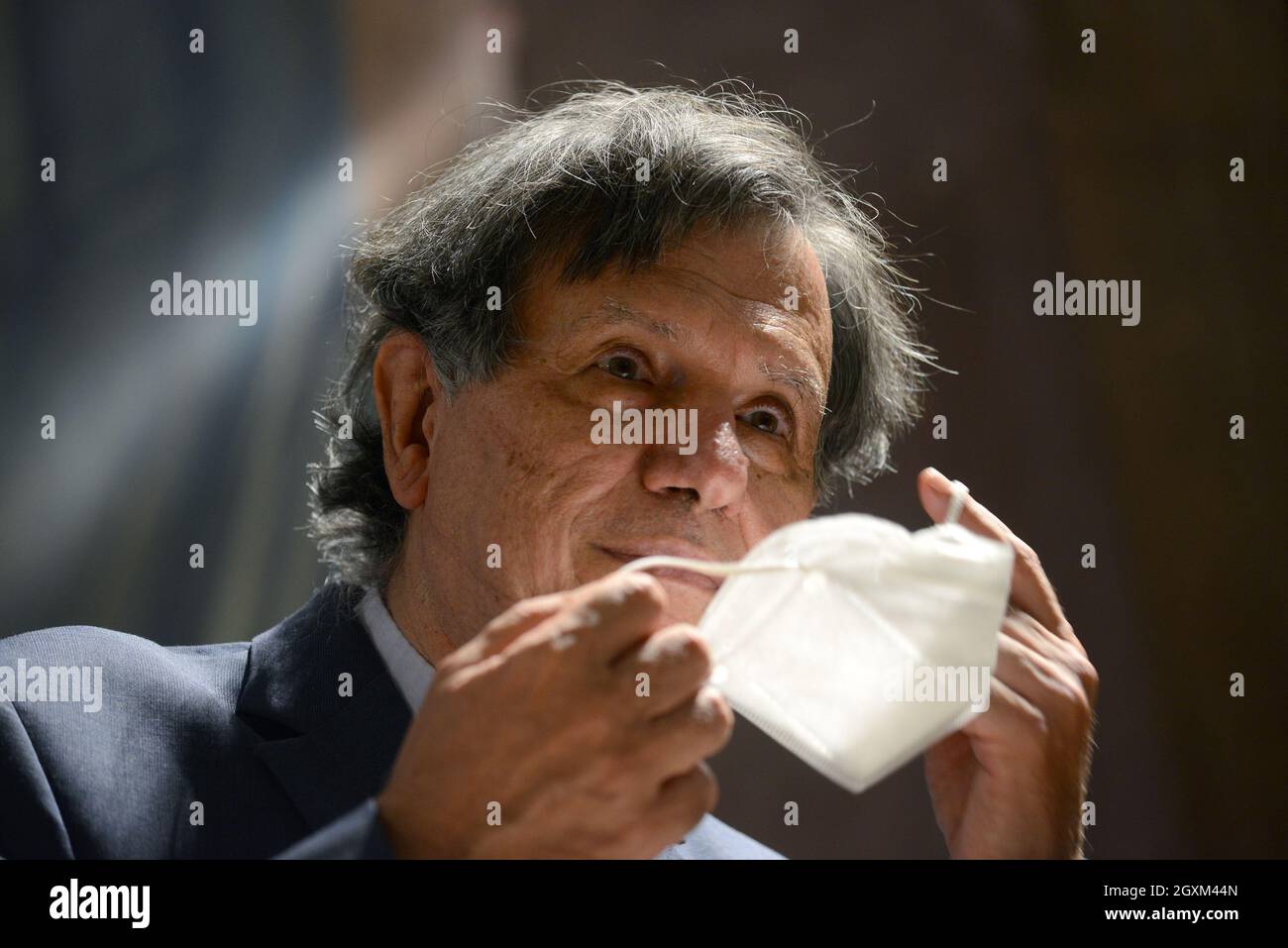Rome, Italy. 05th Oct, 2021. Giorgio Parisi, Nobel Prize in Physics ...