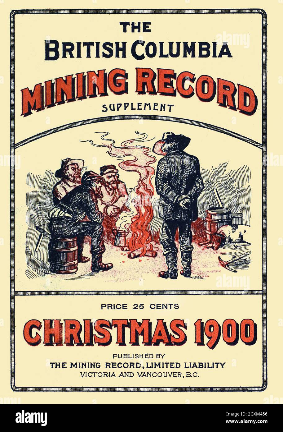 The British Columbia Mining Record supplement Stock Photo - Alamy