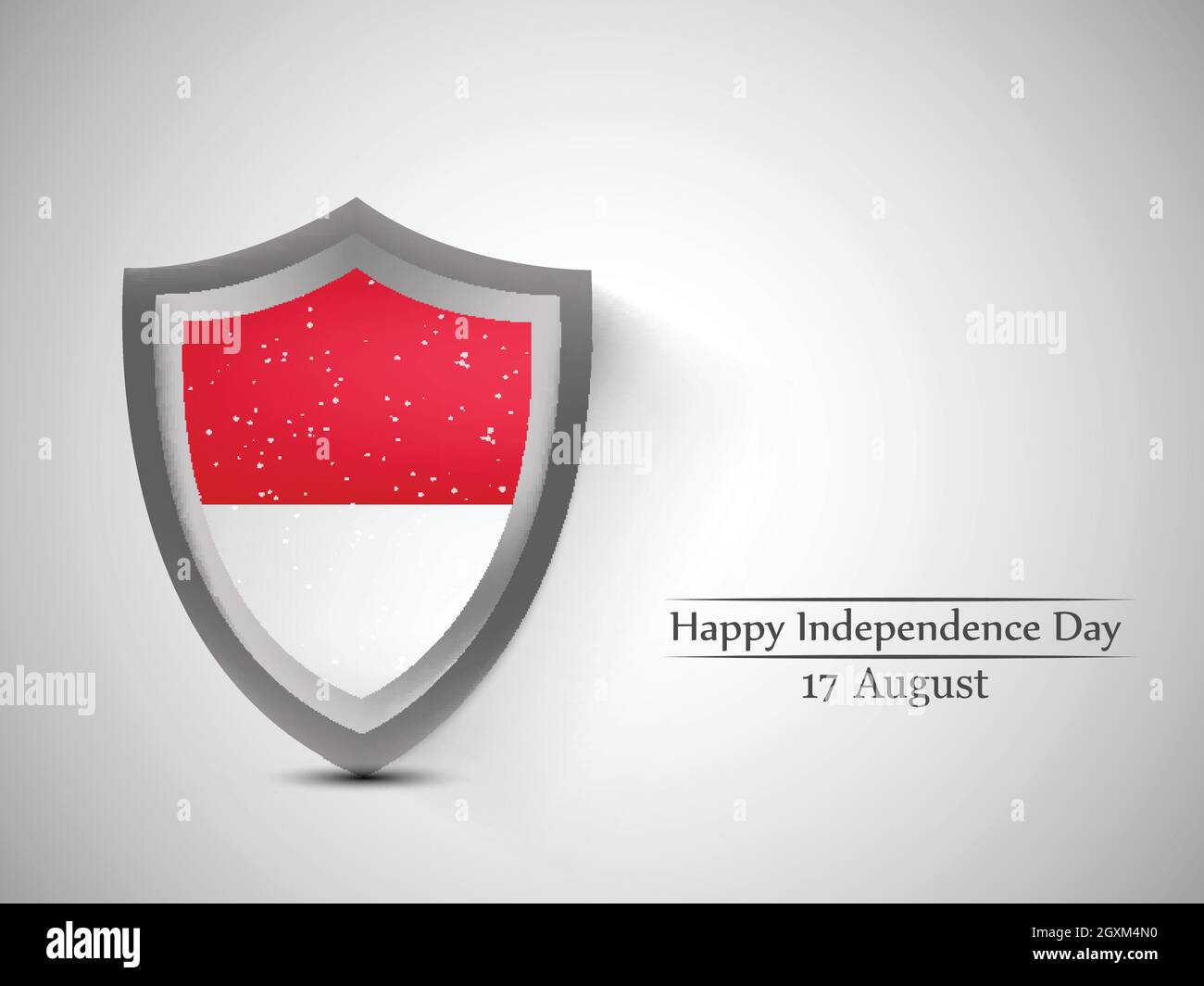 Poster illustration indonesia independence Stock Vector Images - Alamy