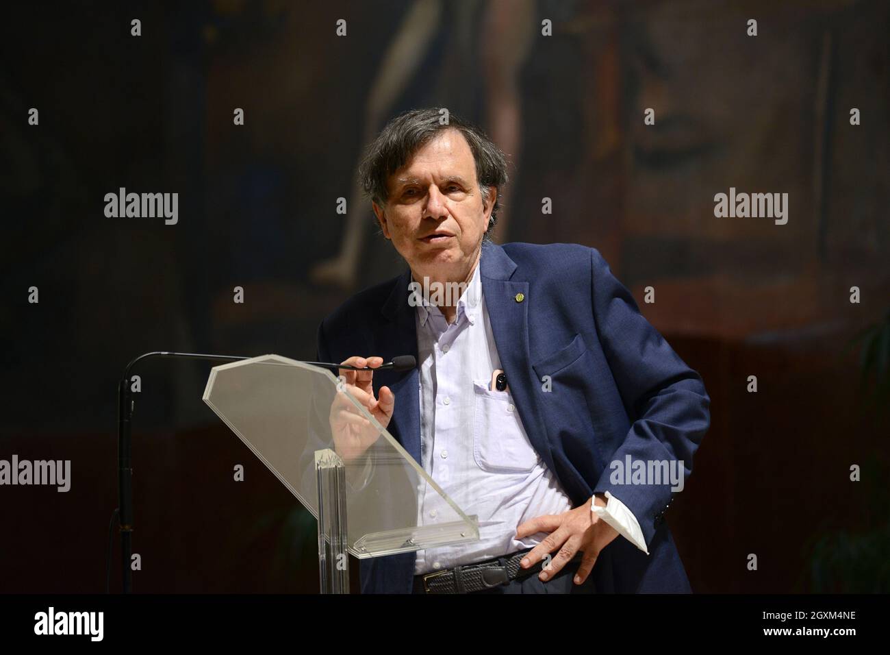 Rome, Italy. 05th Oct, 2021. Giorgio Parisi, Nobel Prize in Physics ...