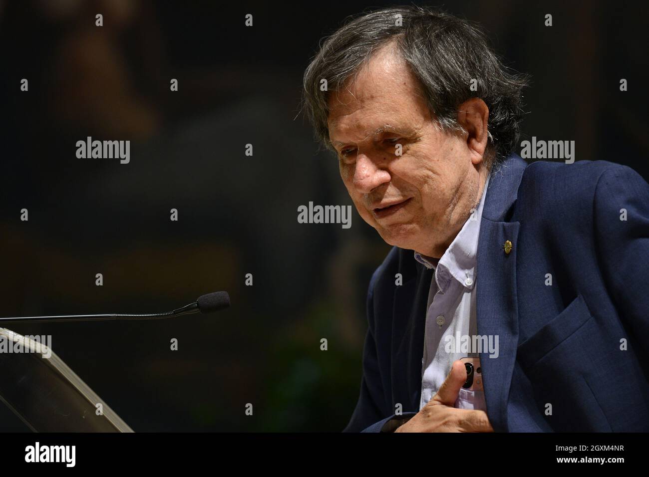 Rome, Italy. 05th Oct, 2021. Giorgio Parisi, Nobel Prize in Physics ...