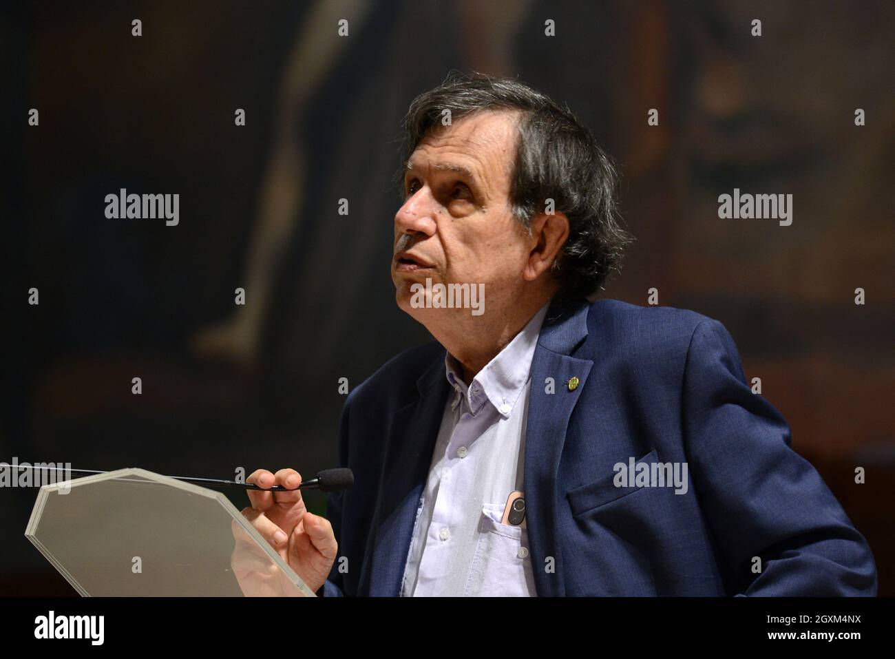Rome, Italy. 05th Oct, 2021. Giorgio Parisi, Nobel Prize in Physics ...