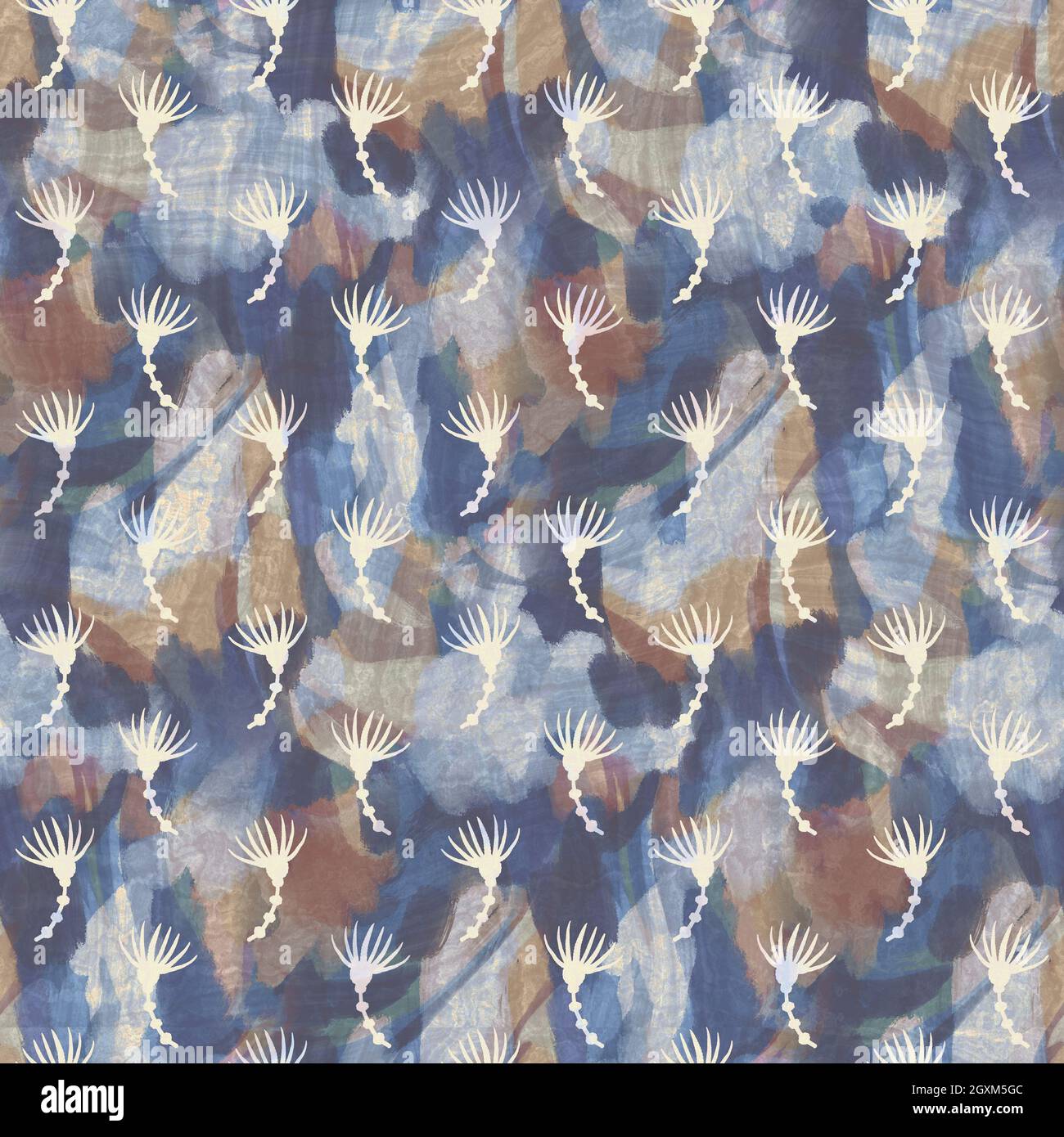 Grey foliage printed hi-res stock photography and images - Alamy