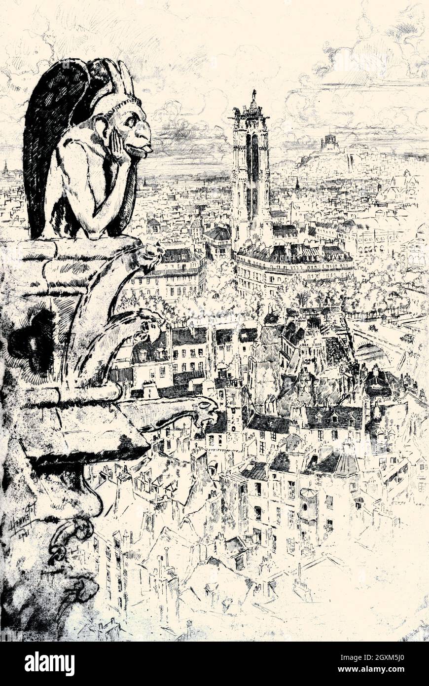 Le stryge hi-res stock photography and images - Alamy