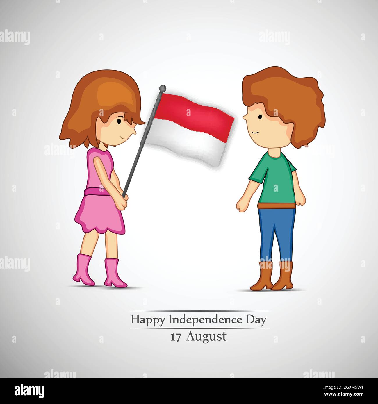 Indonesia Independence Day Background Stock Vector Image & Art - Alamy