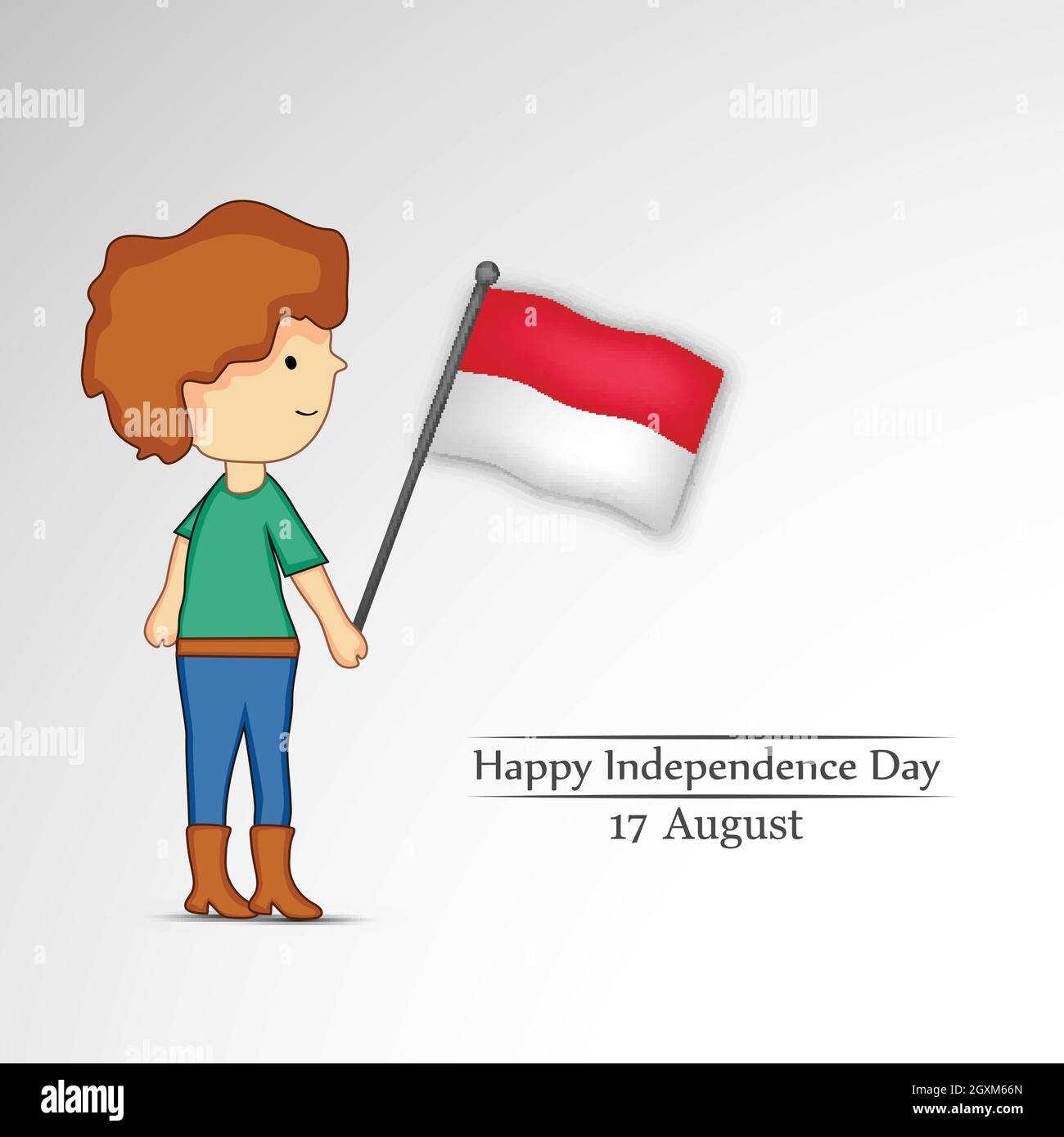 Indonesia Independence Day Background Stock Vector Image & Art - Alamy