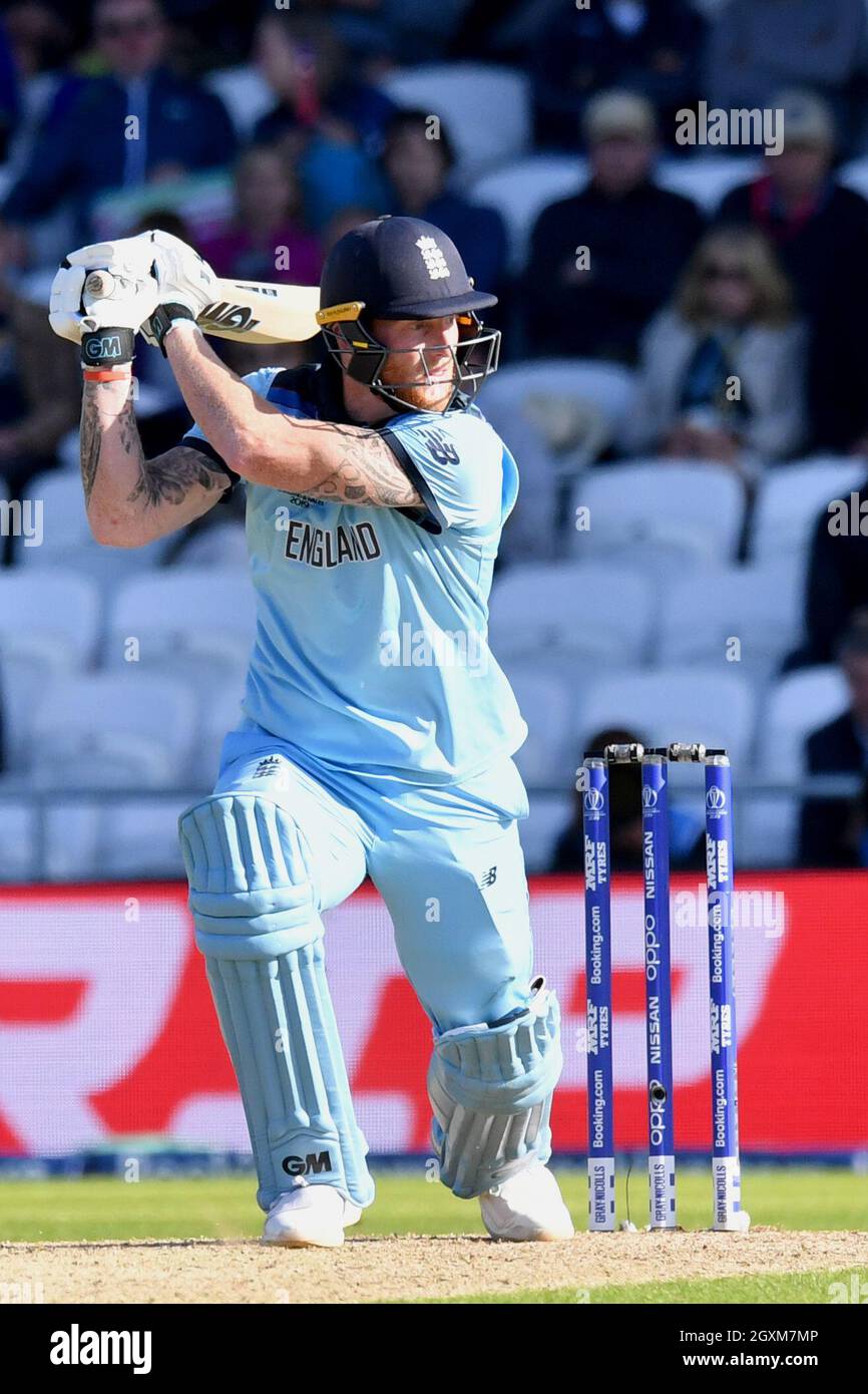 England’s Ben Stokes bats Stock Photo - Alamy