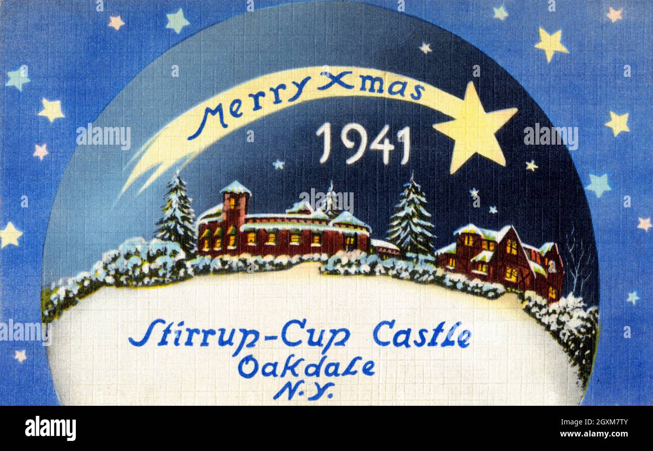 Stirrup-Cup Castle 1941 Stock Photo - Alamy