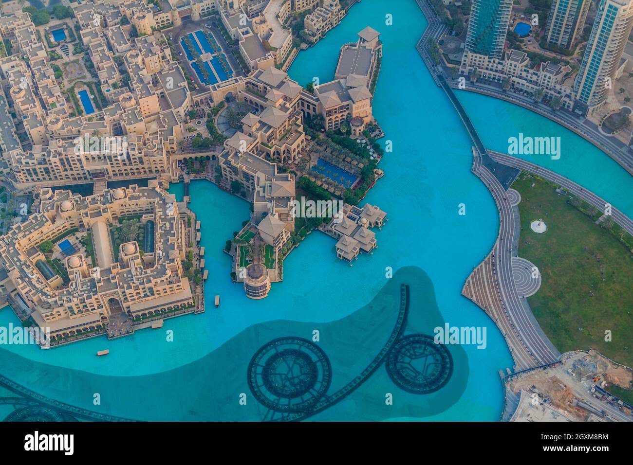 Aerial view of Dubai, United Arab Emirates Stock Photo - Alamy