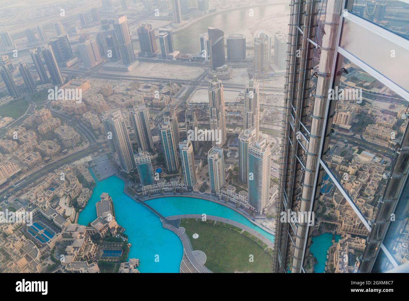 Aerial view of Dubai, United Arab Emirates Stock Photo - Alamy