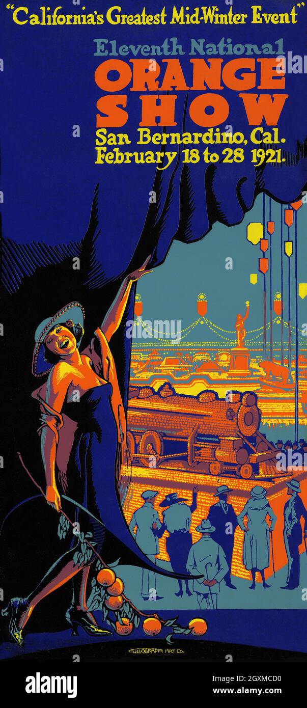 Eleventh National Orange Show Stock Photo - Alamy