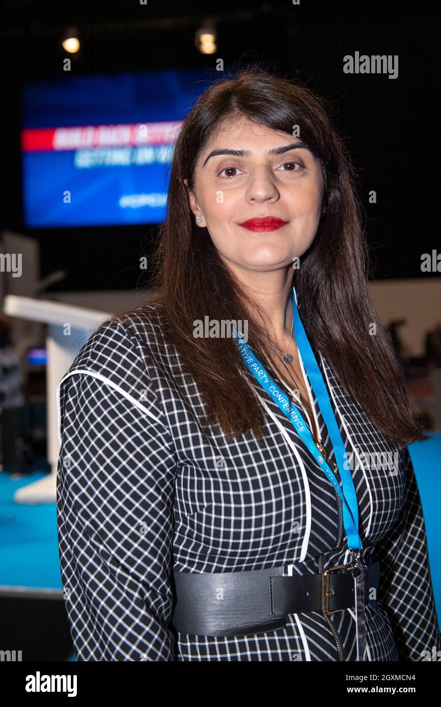 Manchester, England, UK. 5th Oct, 2021. PICTURED: Pam Gosal MSP ...
