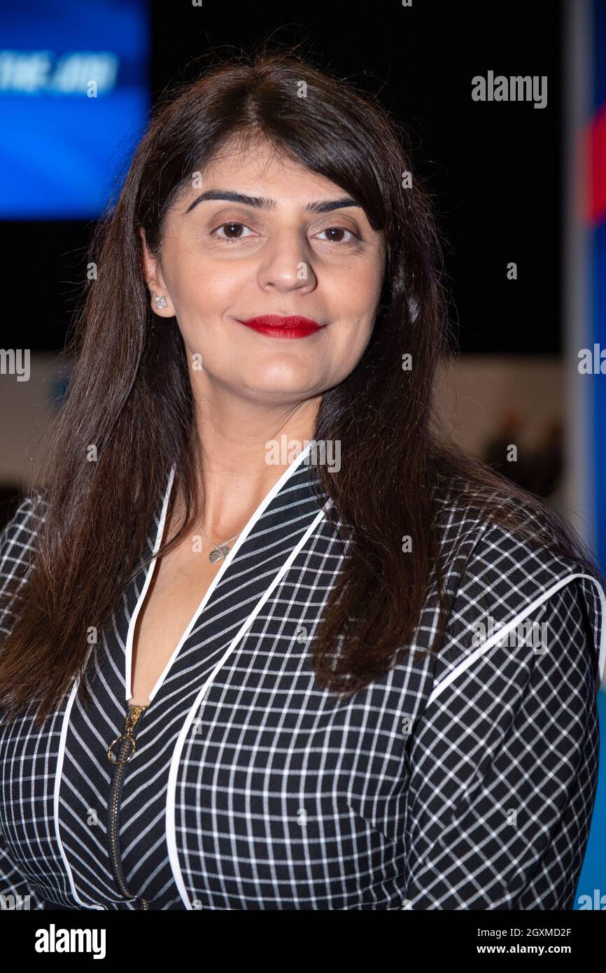 Manchester, England, UK. 5th Oct, 2021. PICTURED: Pam Gosal MSP ...