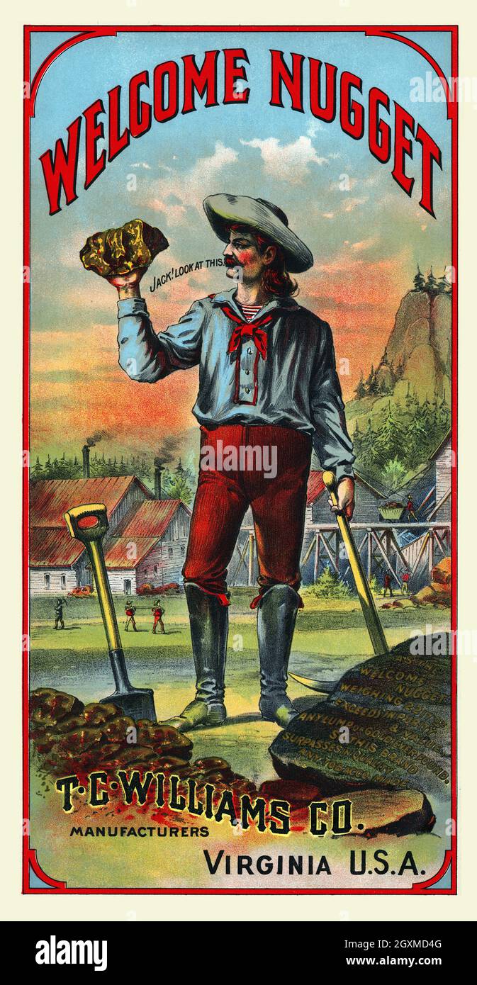 Welcome nugget hi-res stock photography and images - Alamy