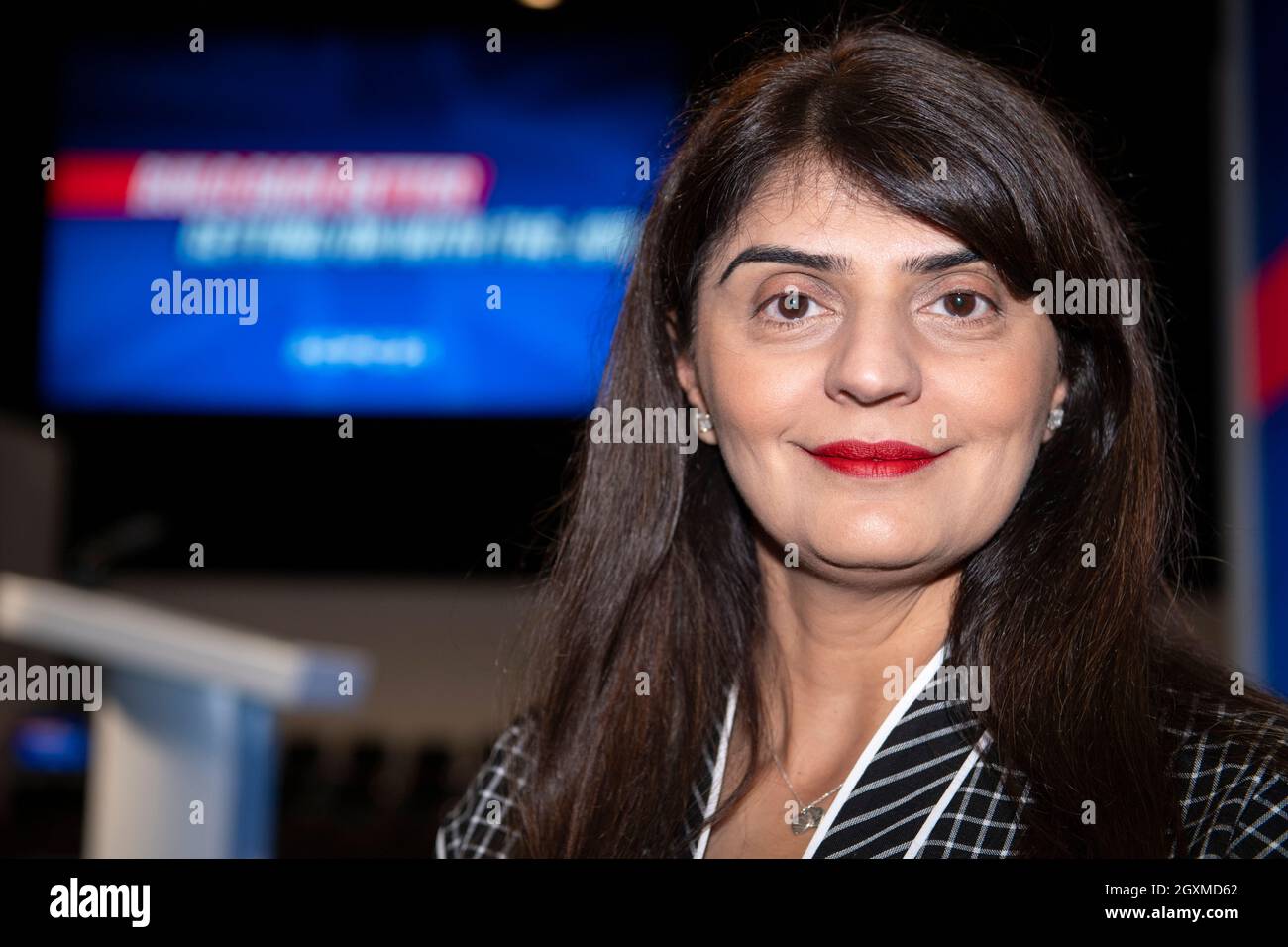 Manchester, England, UK. 5th Oct, 2021. PICTURED: Pam Gosal MSP ...
