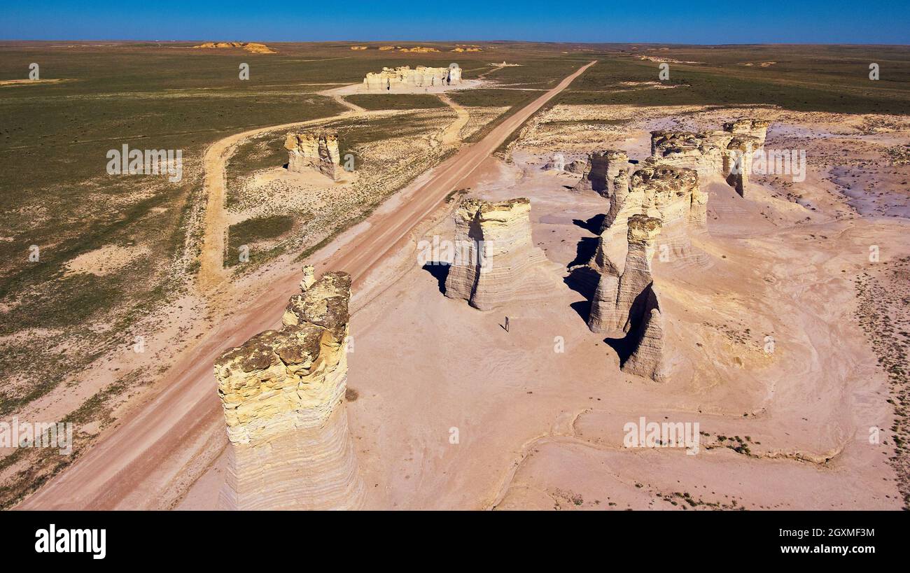 Aerial view scenery large white hi-res stock photography and images - Alamy