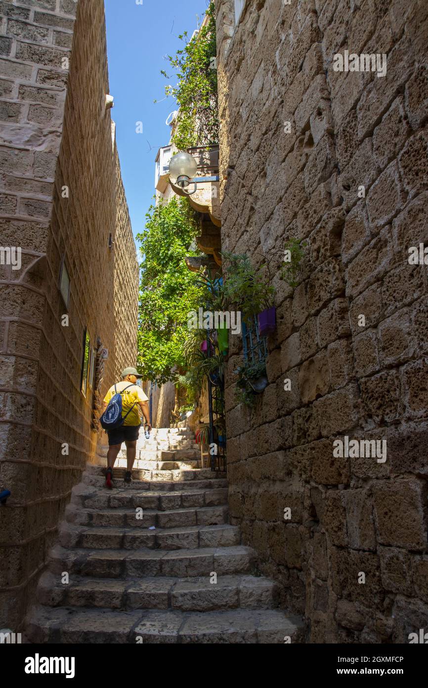 Jaffa is the ancient port city , situated on the Mediterranean coast ...