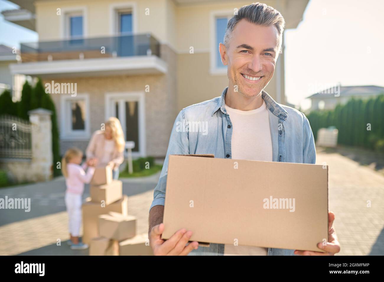 Feeling things box hi-res stock photography and images - Alamy