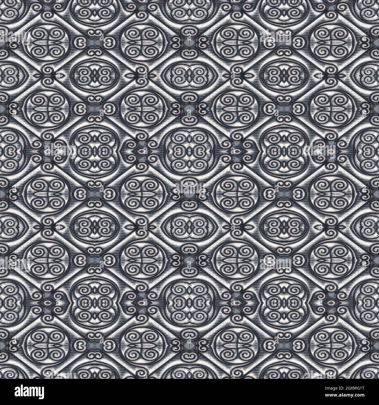 Silver luxury vintage wallpaper decorative hi-res stock photography and ...