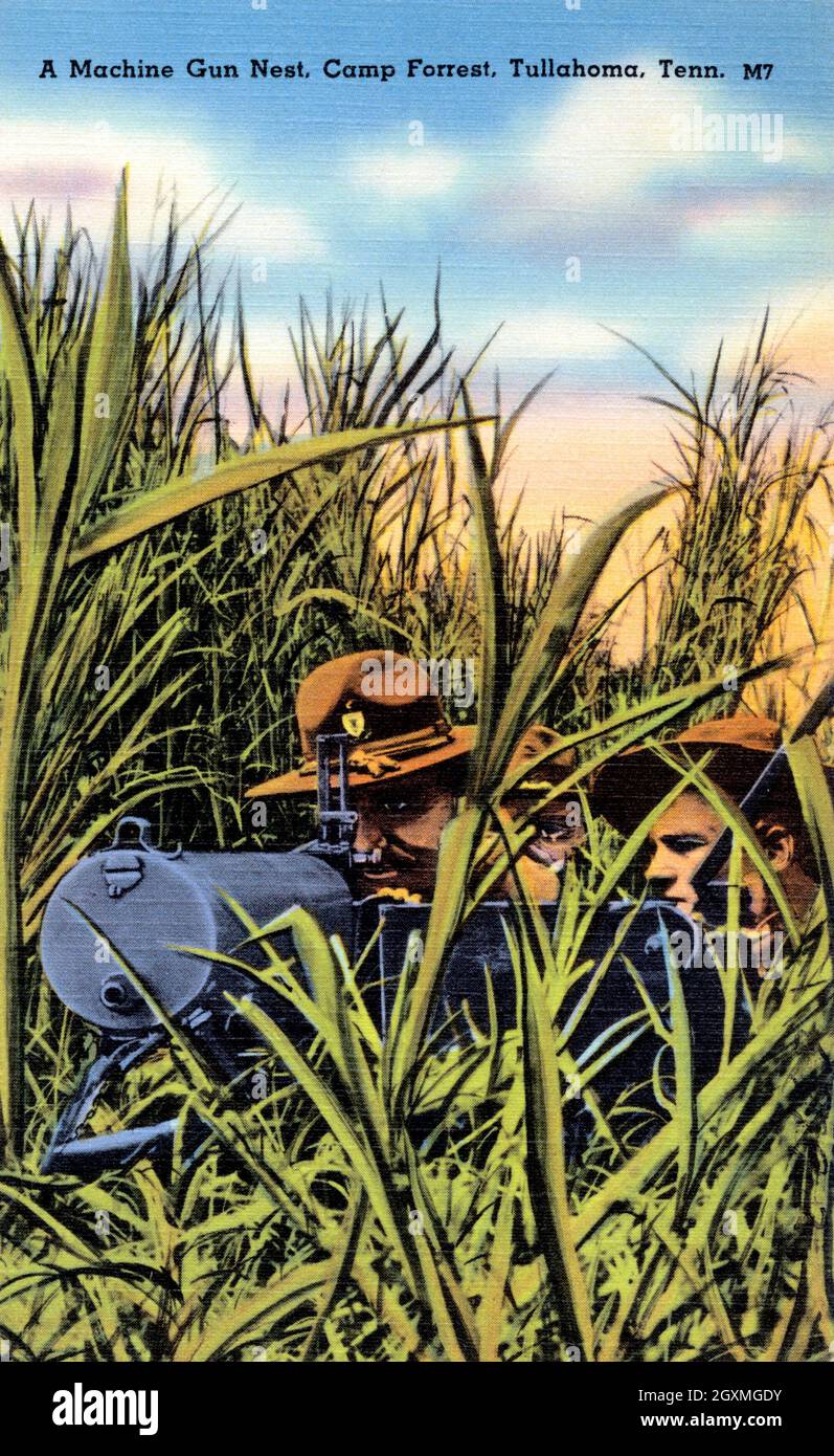 A machine gun nest Stock Photo - Alamy