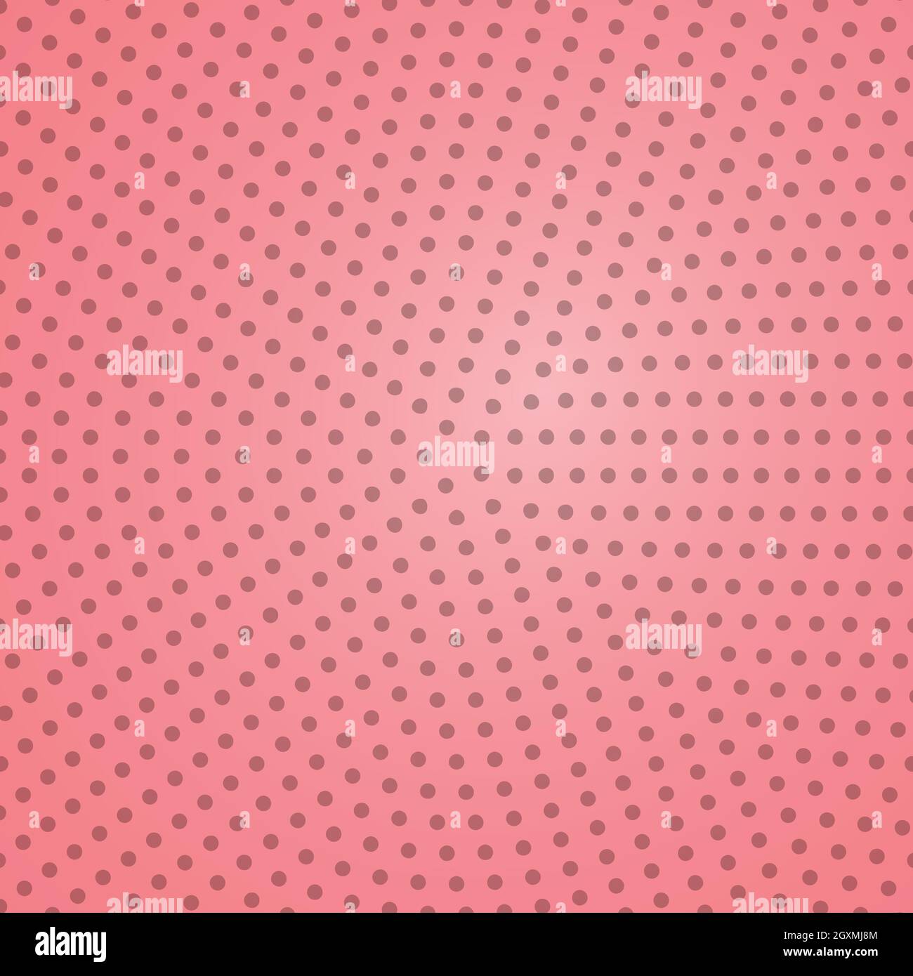 Pop art colorful comics book magazine cover. Polka dots pink background ...