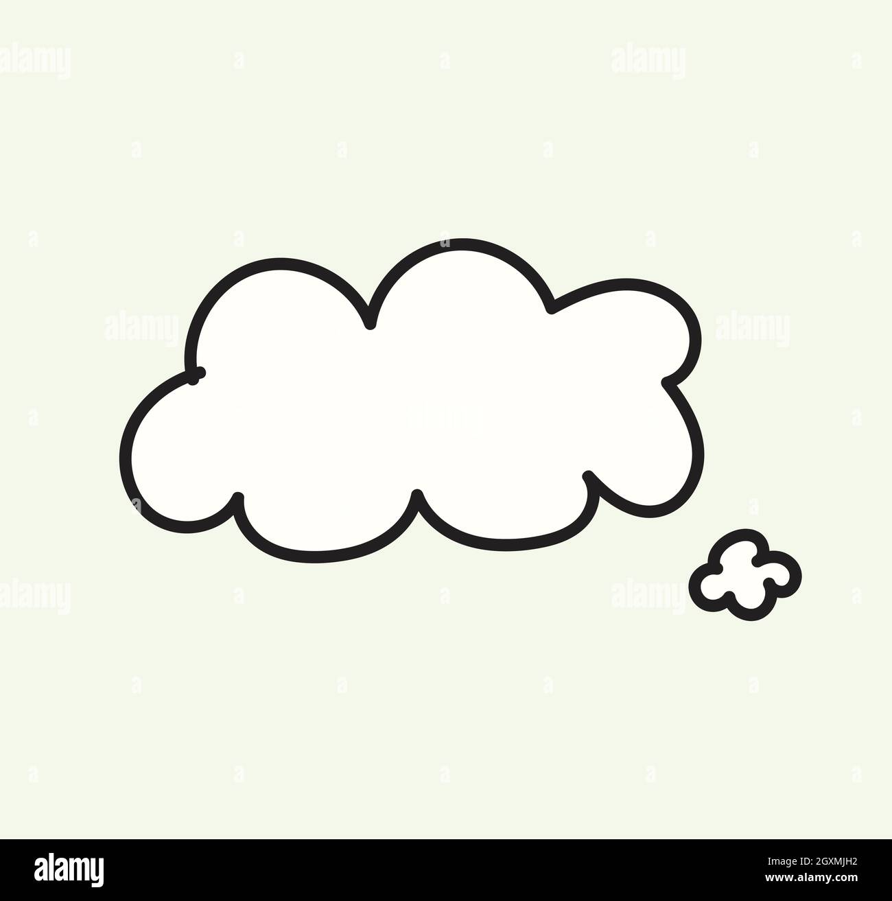 Writing comment flat white Stock Vector Images - Alamy