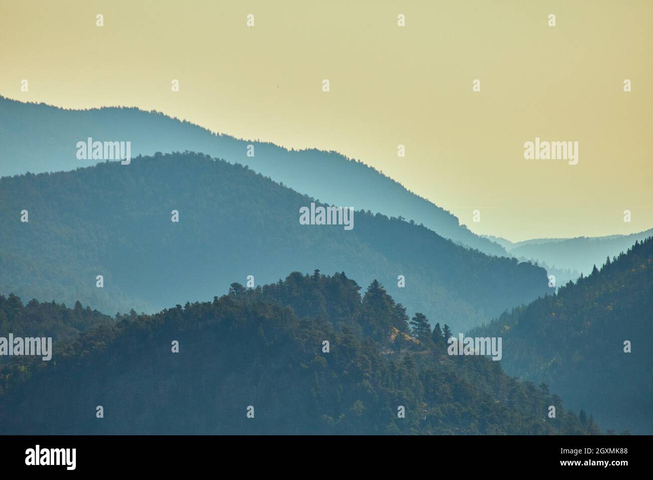 Layers of mountain hi-res stock photography and images - Alamy