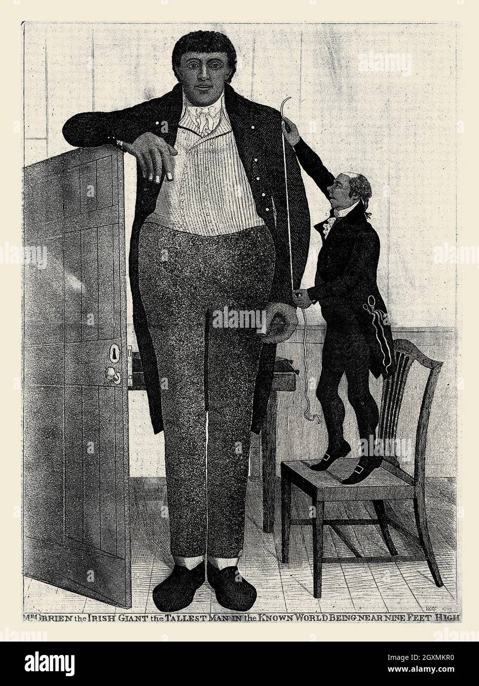 Patrick O'Brien, a giant Stock Photo - Alamy