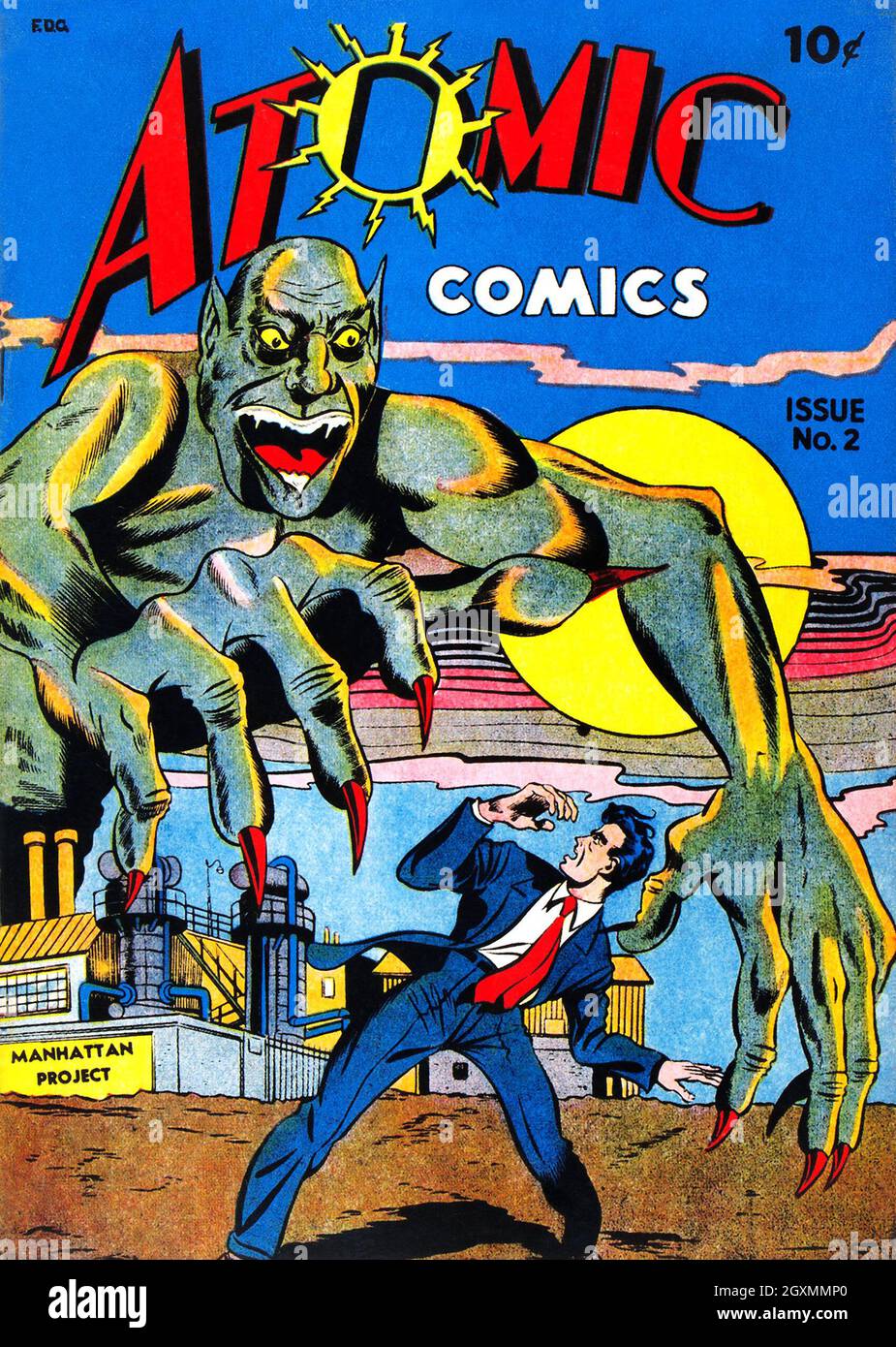 Atomic Comics #2 Stock Photo - Alamy