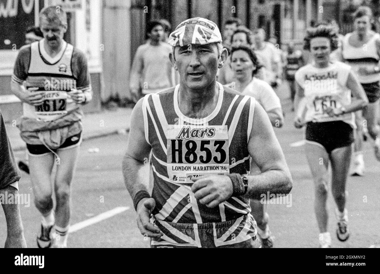 Union jack in london Black and White Stock Photos & Images - Alamy