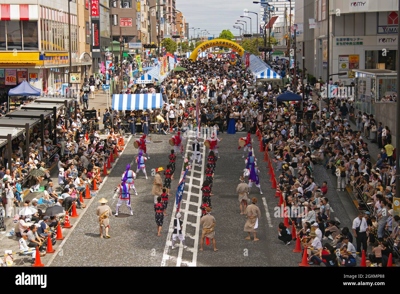 Street parade near Tokyo, Japan Stock Photo - Alamy