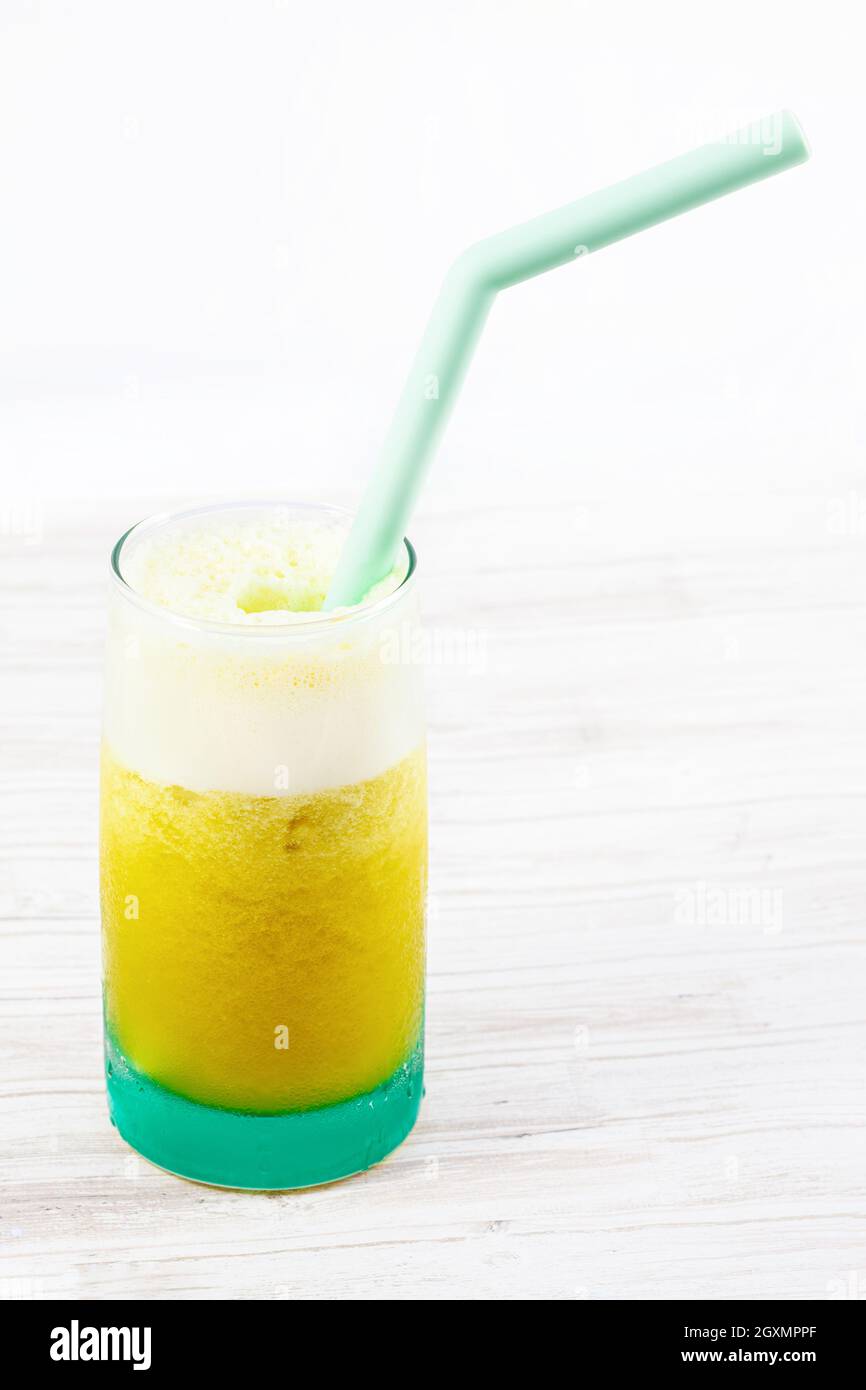 Lulo juice a traditional Colombian exotic fruit (Solanum quitoense ...