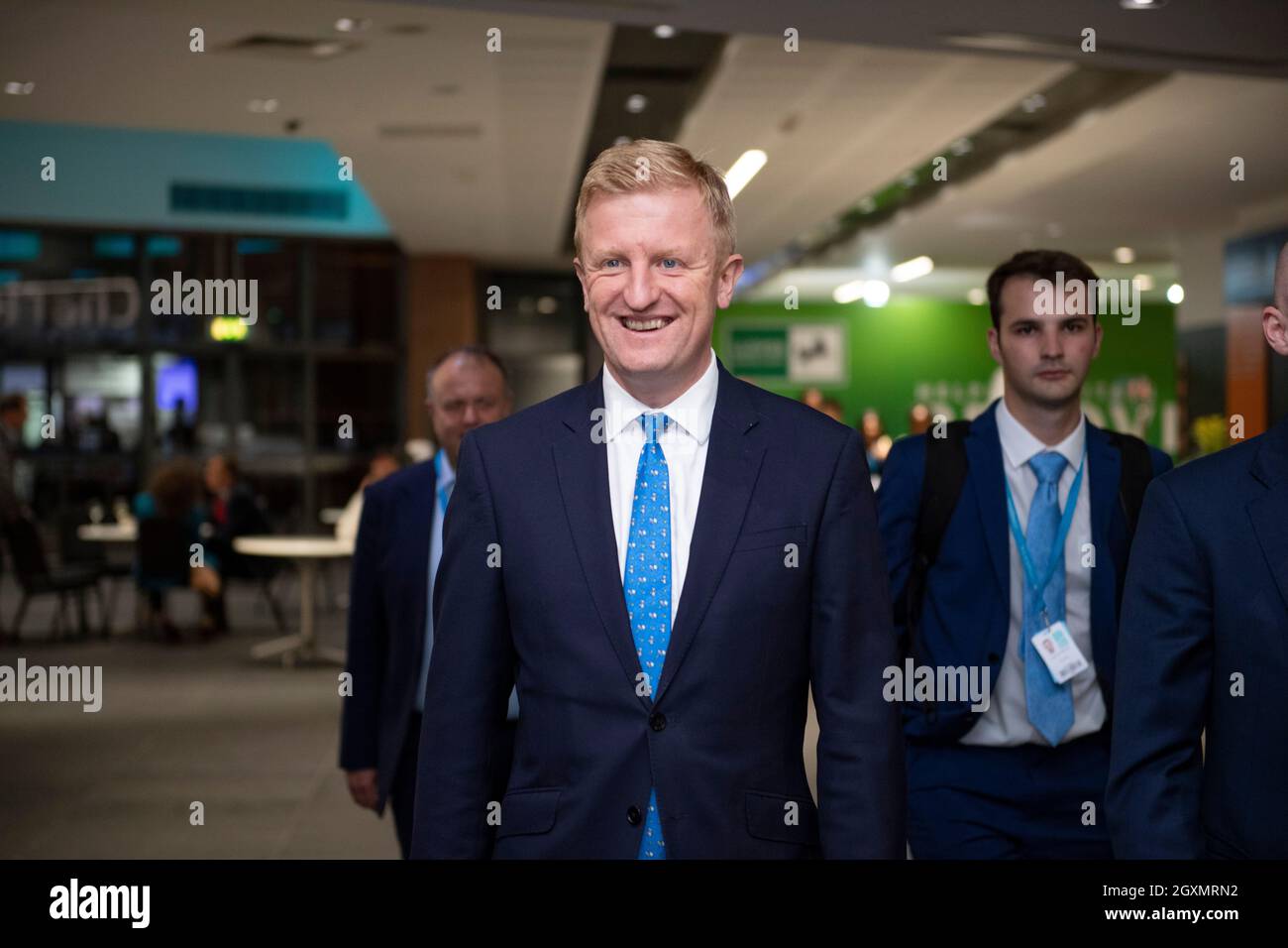 Manchester, England, UK. 5th Oct, 2021. PICTURED: Oliver James Dowden ...