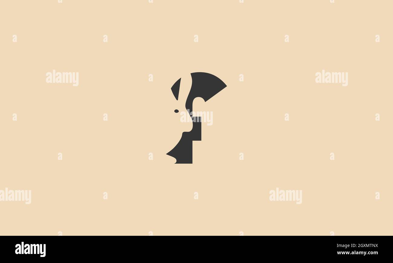 Negative space drawing Stock Vector Images - Alamy