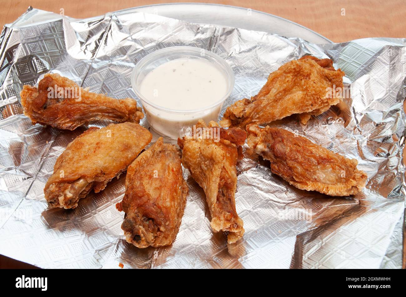 American cuisine dish known as chicken wings Stock Photo - Alamy