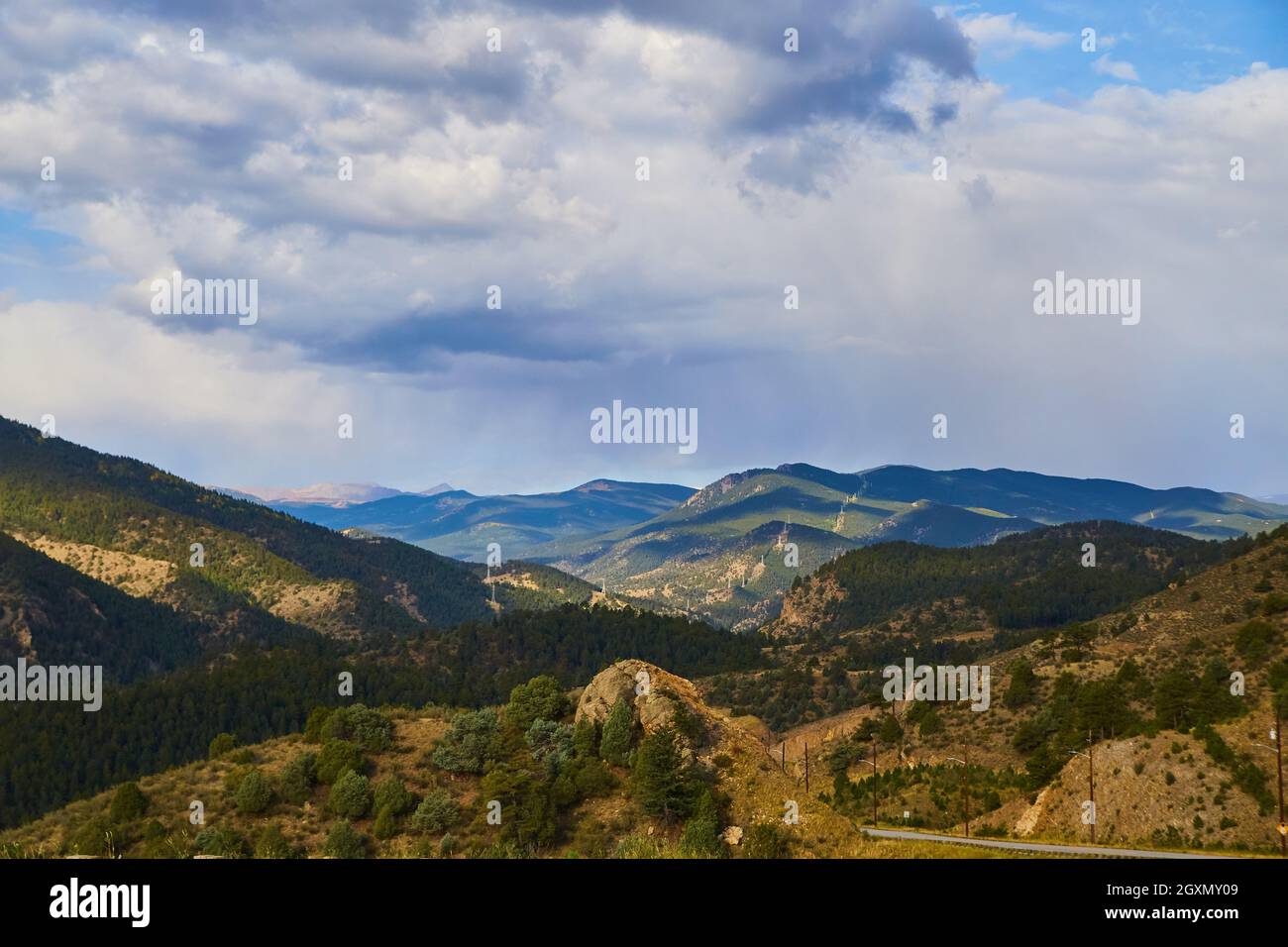Layers of mountains hi-res stock photography and images - Alamy