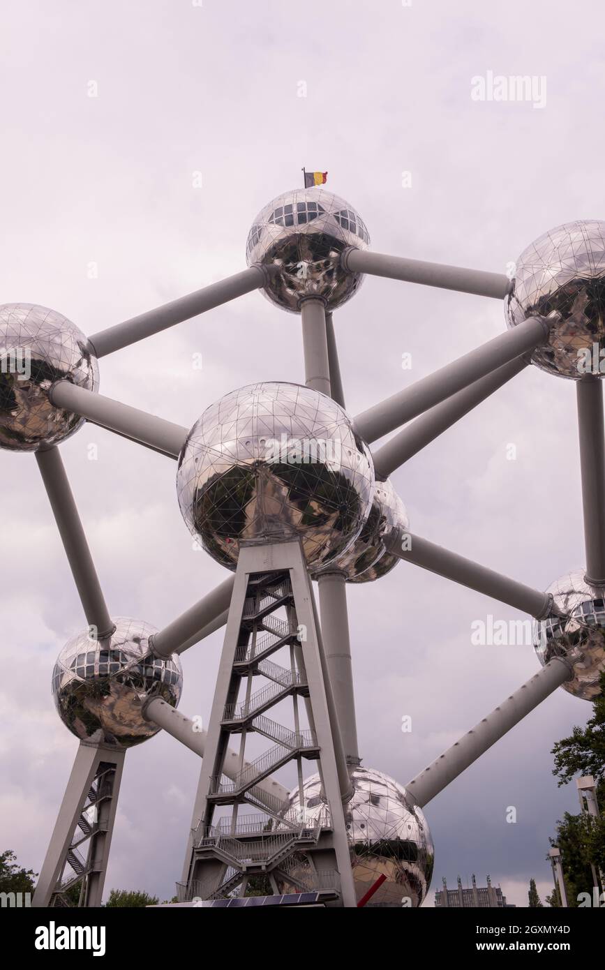 picture of the Atomium building in Brussels Stock Photo - Alamy