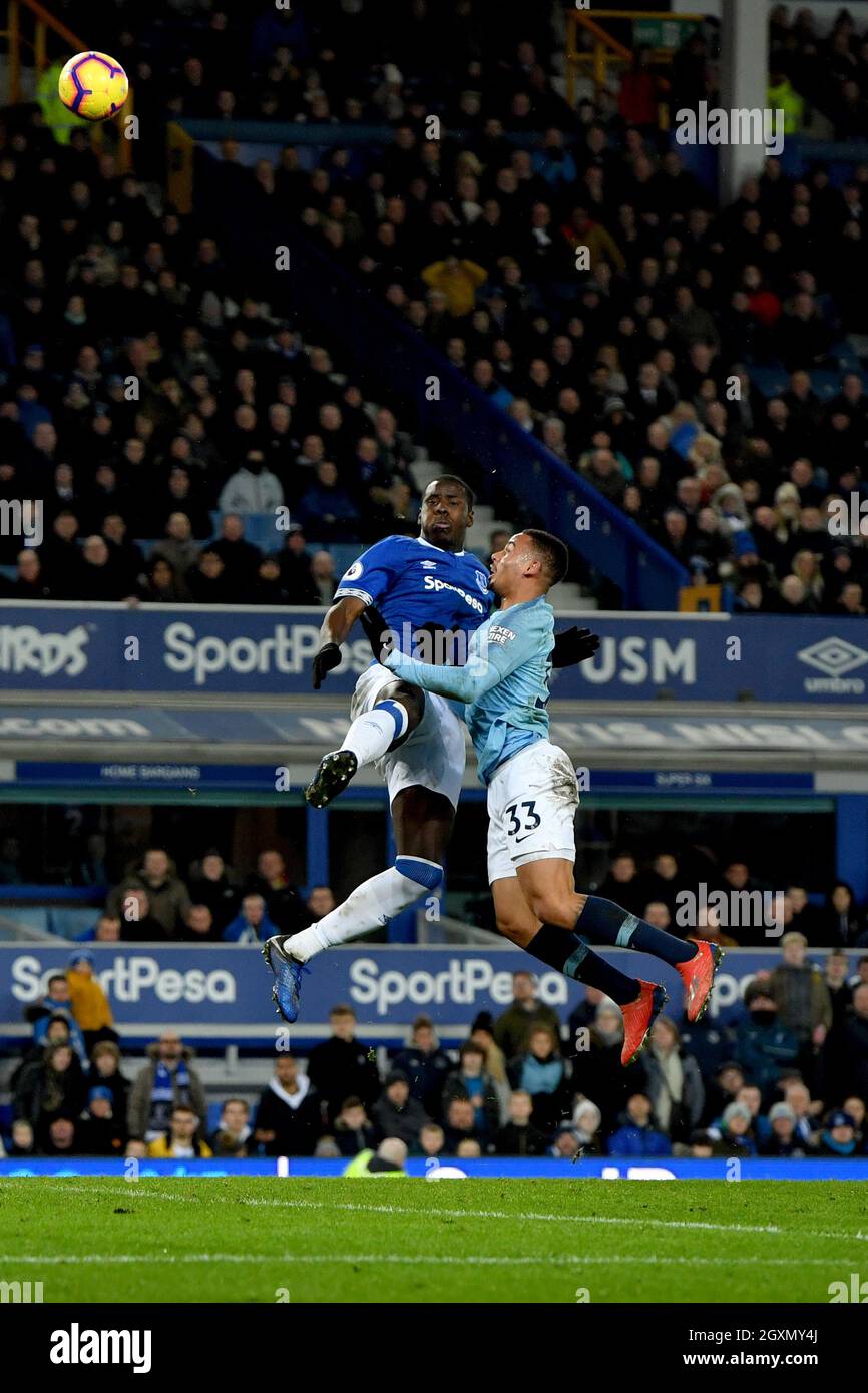 Manchester City's Gabriel Jesus scores his side's second goal of the ...