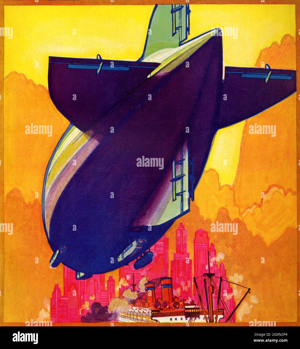 Zeppelin wwii hi-res stock photography and images - Alamy