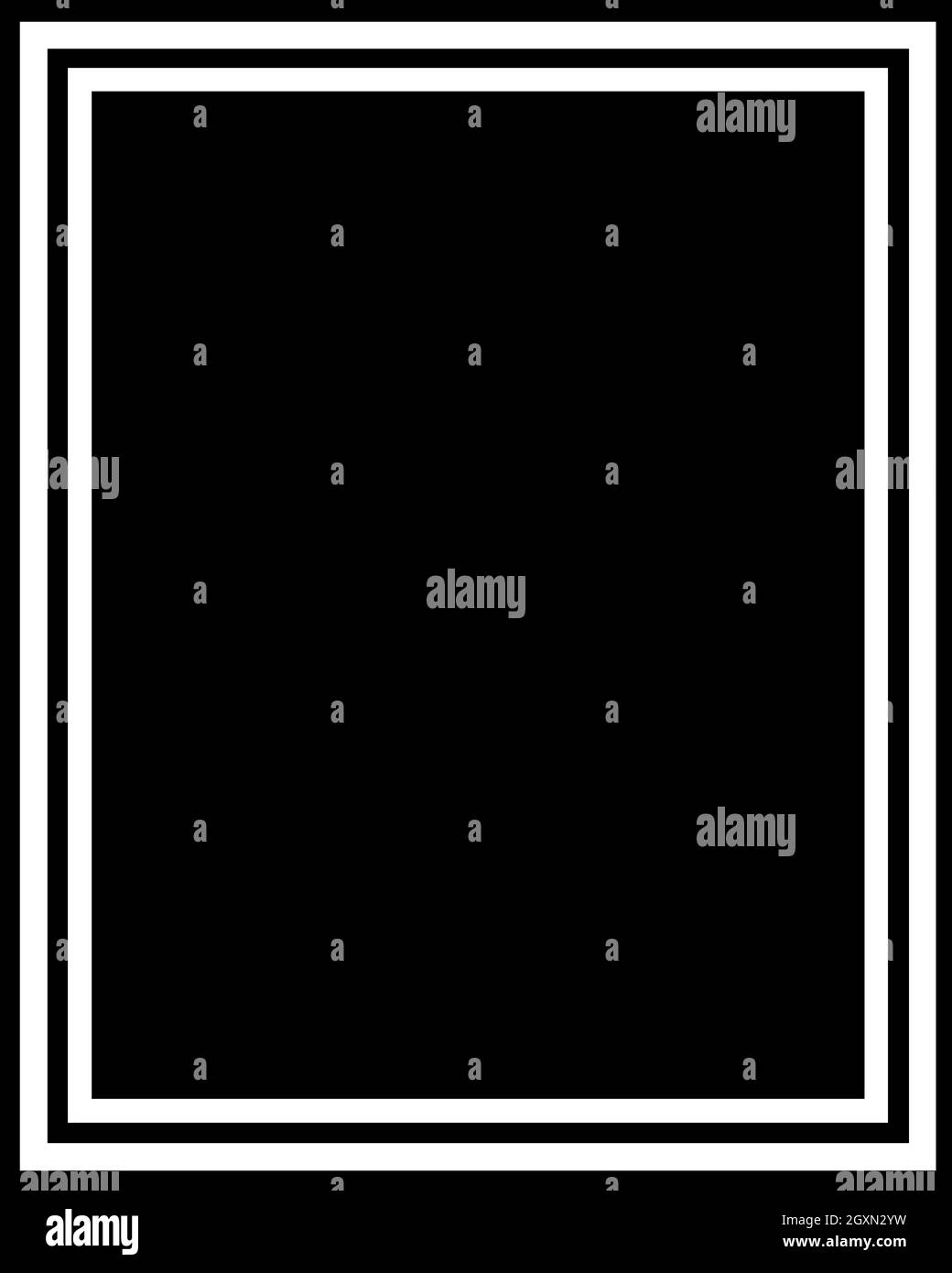 real simple frame ideas, simple rectangle border Stock Photo - Alamy