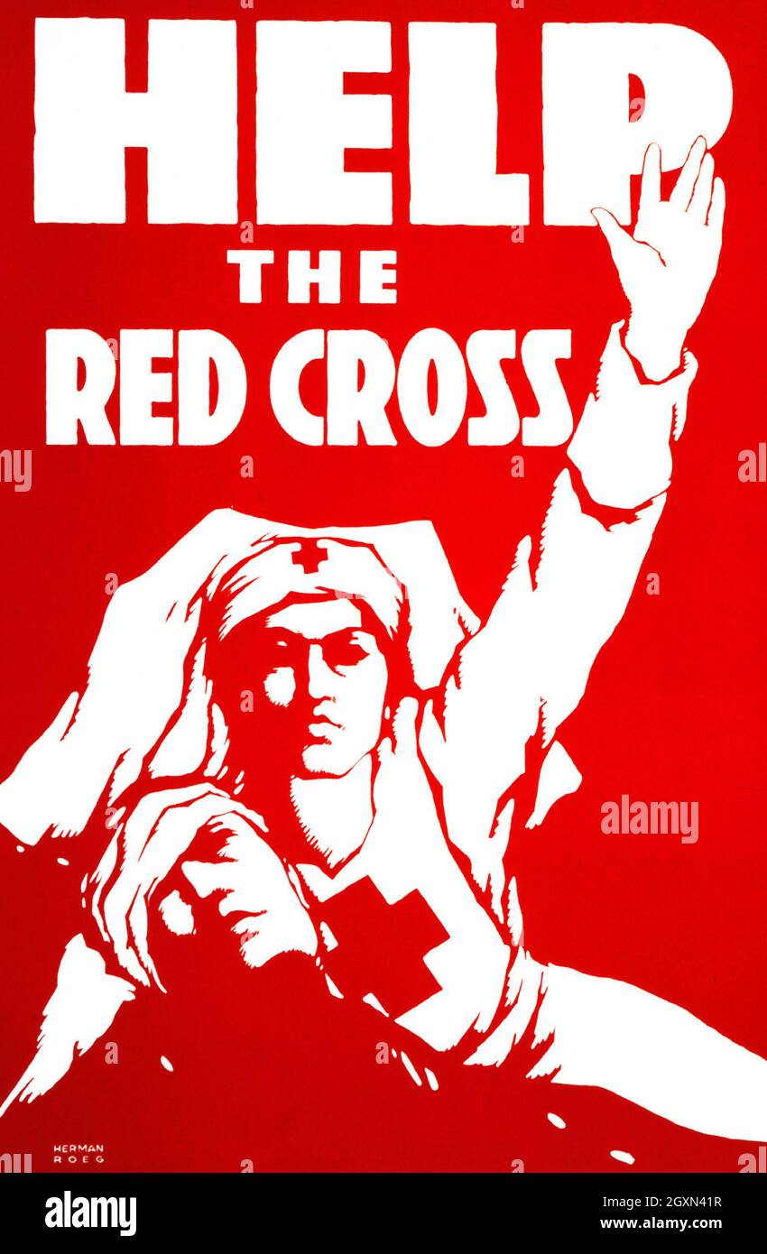 Nurses red cross hi-res stock photography and images - Alamy