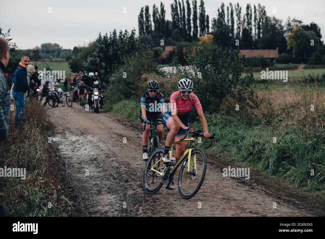 2nd October 2021 Paris–Roubaix.The first ever women’s edition of Paris ...