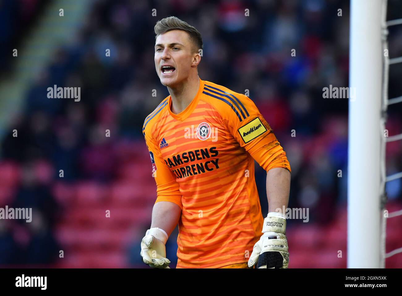 Sheffield United goalkeeper Simon Moore Stock Photo - Alamy