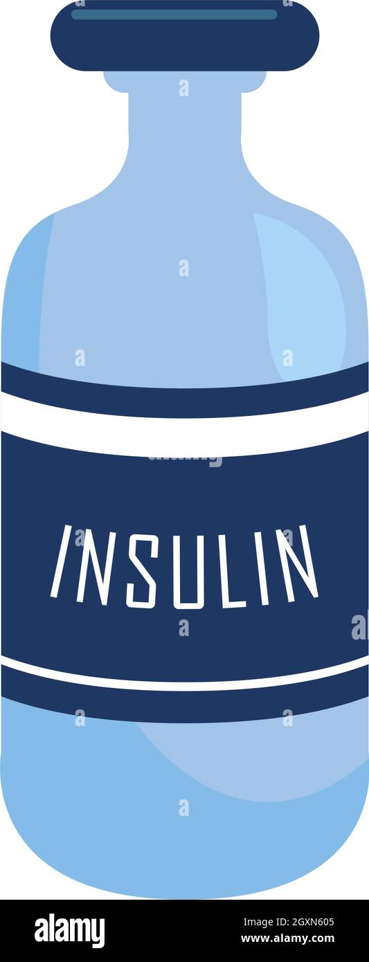 insulin vial medicine Stock Vector Image & Art - Alamy
